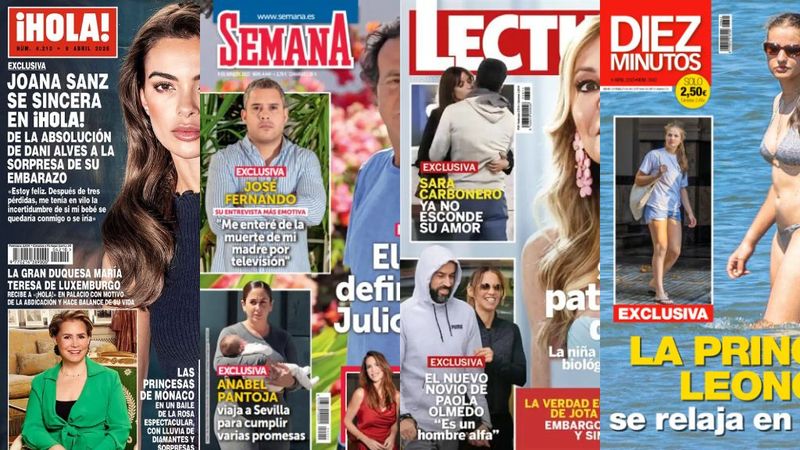 Revistas del corazón: Ana Obregón y Julio Iglesias, protagonistas de ...