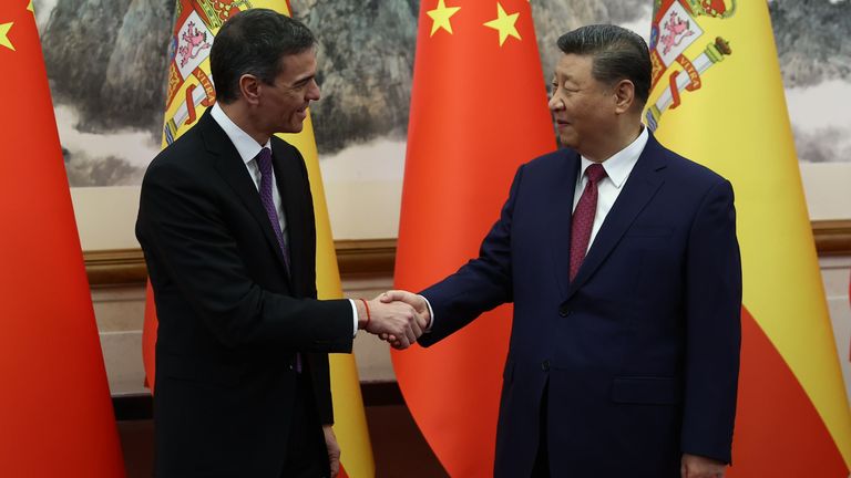 Pedro Sánchez anuncia nuevos acuerdos con China tras reunirse con Xi ...