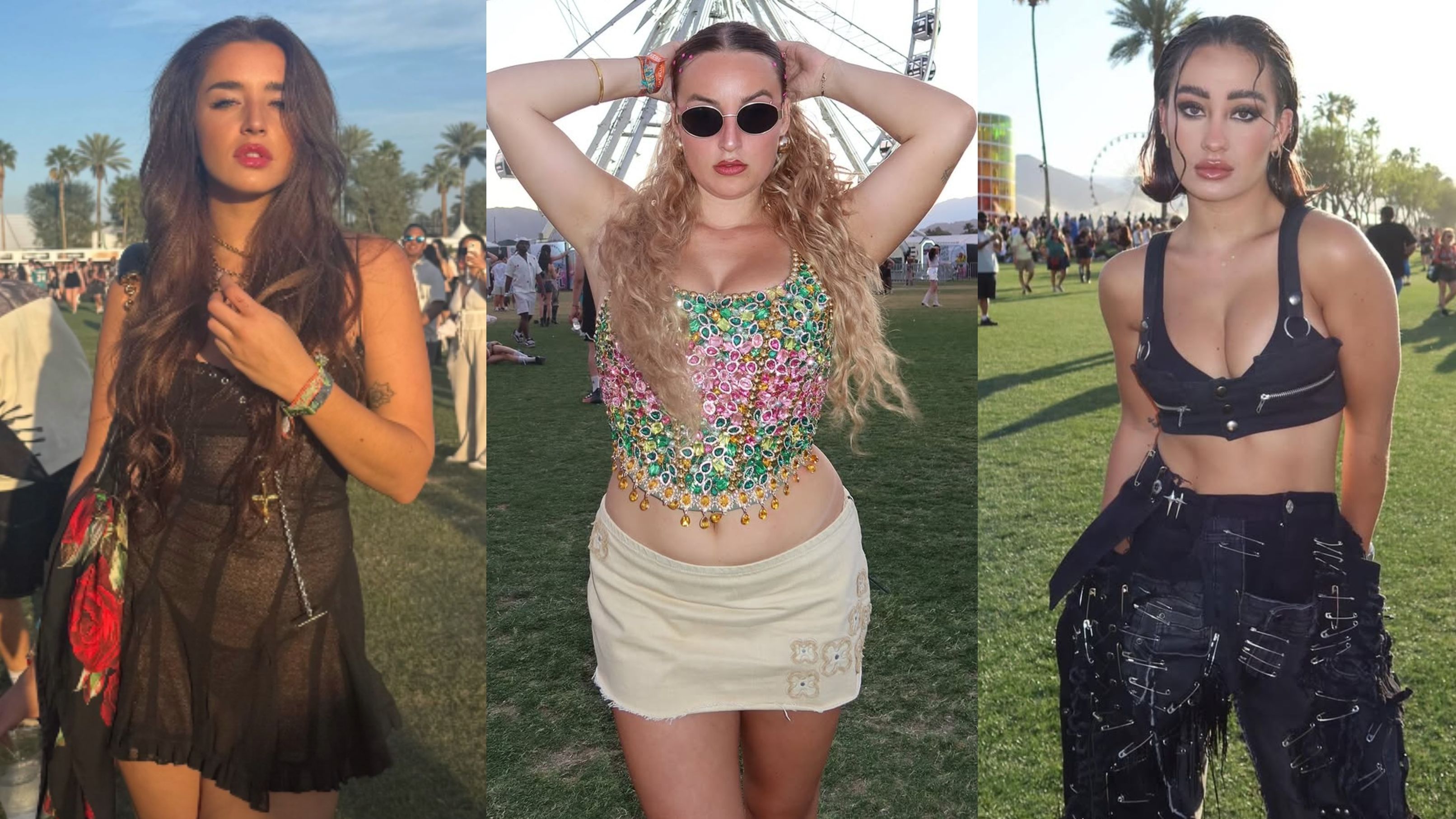 Coachella 2025: de Lola Índigo a Marina Rivers, los looks de los influencers españoles
