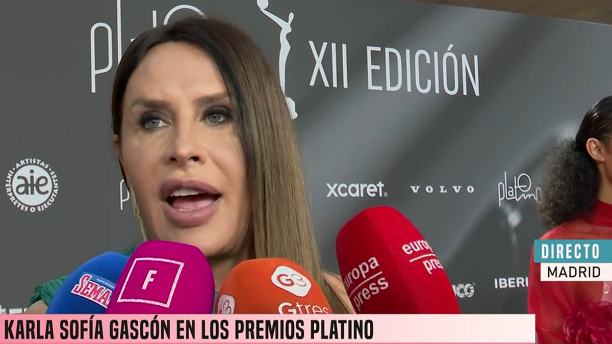 Las primeras declaraciones de Karla Sofía Gascón tras su polémica patada