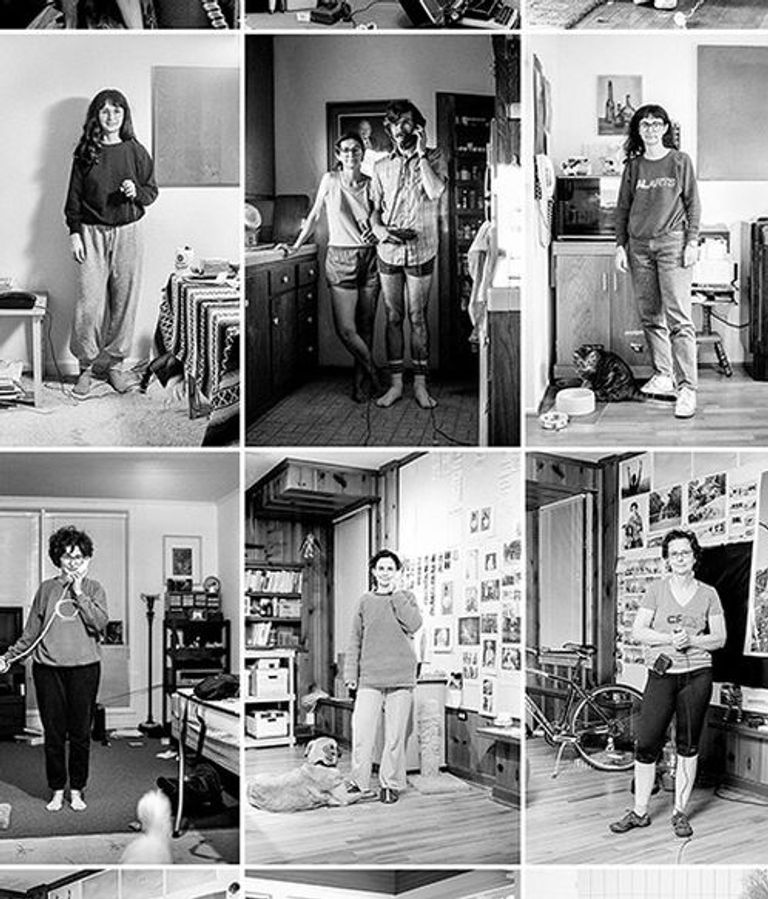 Nancy Floyd, la mujer que se hace una fotografía cada día desde hace más de 40 años