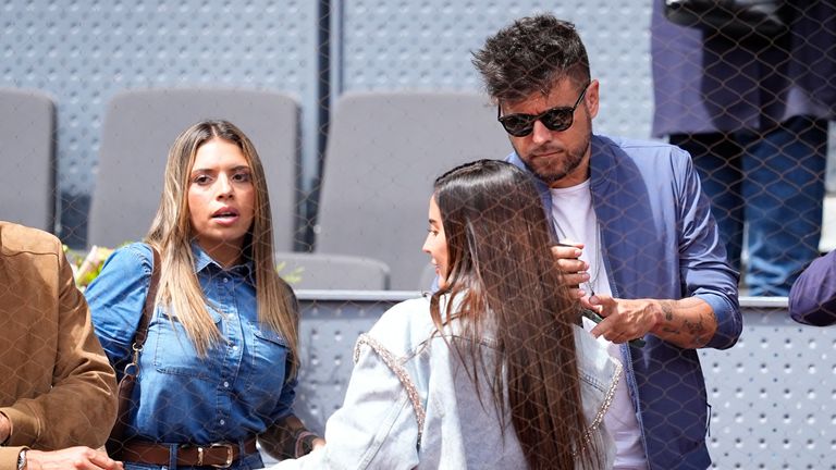 Famosos en el Mutua Madrid Open: Pablo López y su novia, Laura Rubio ...