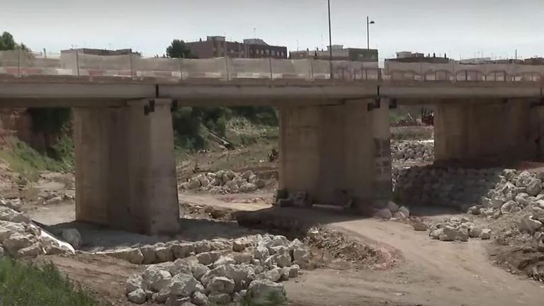 El origen de la riada que causó el desbordamiento del barranco del Poyo