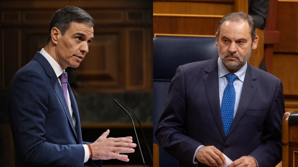 Los whatsapps entre Pedro Sánchez y José Luis Ábalos
