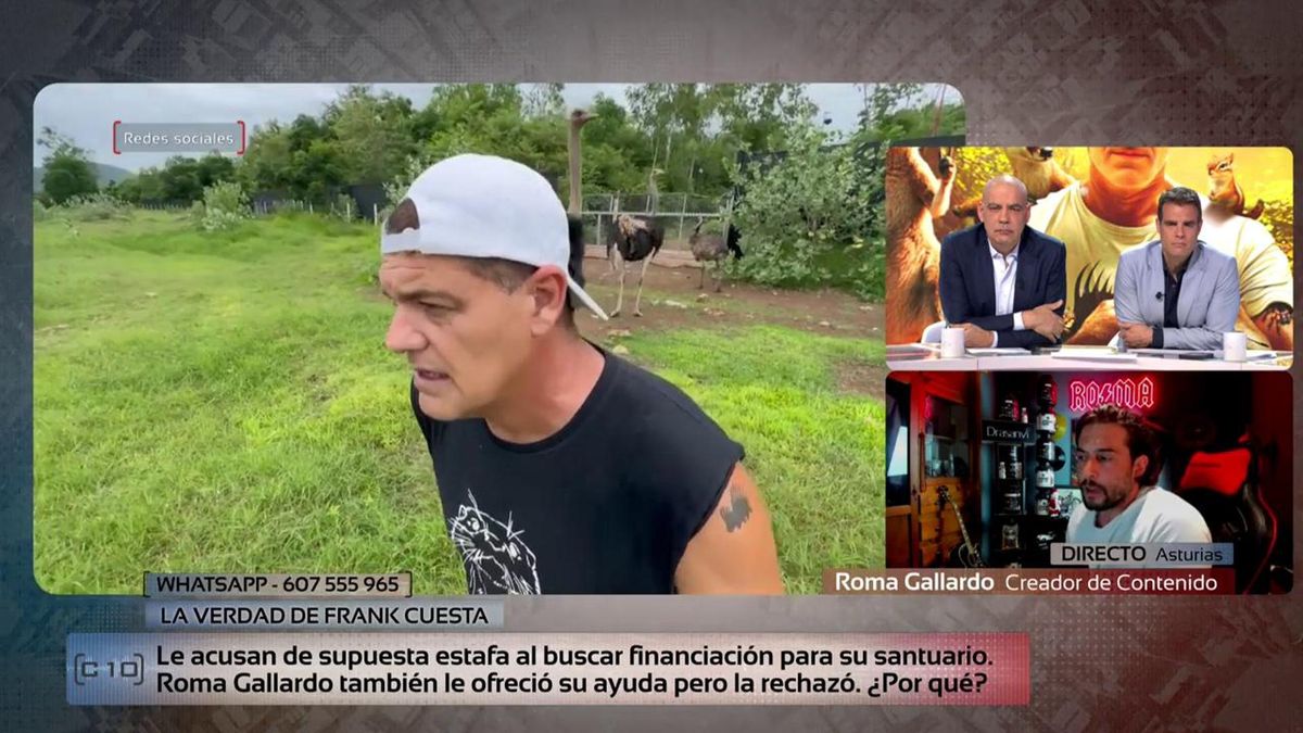El youtuber Roma Gallardo se pronuncia sobre Frank Cuesta y cree que sí ...