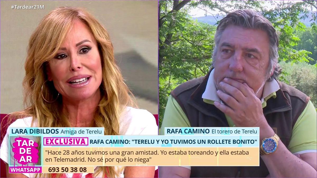 Rafa Camino se muestra tajante sobre sus romances: “No me compares a Lara Dibildos con Terelu…”