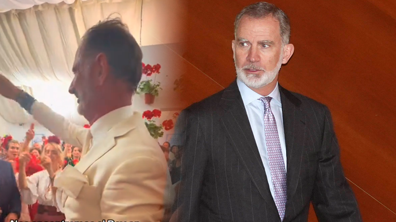 El doble de Felipe VI aparece en una caseta de la feria de Jerez y se ...