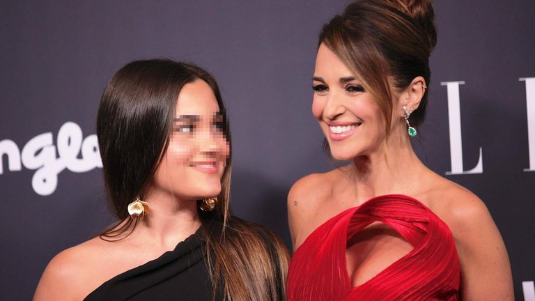 Paula Echevarría, arrepentida de haber expuesto a su hija Daniella en una alfombra roja