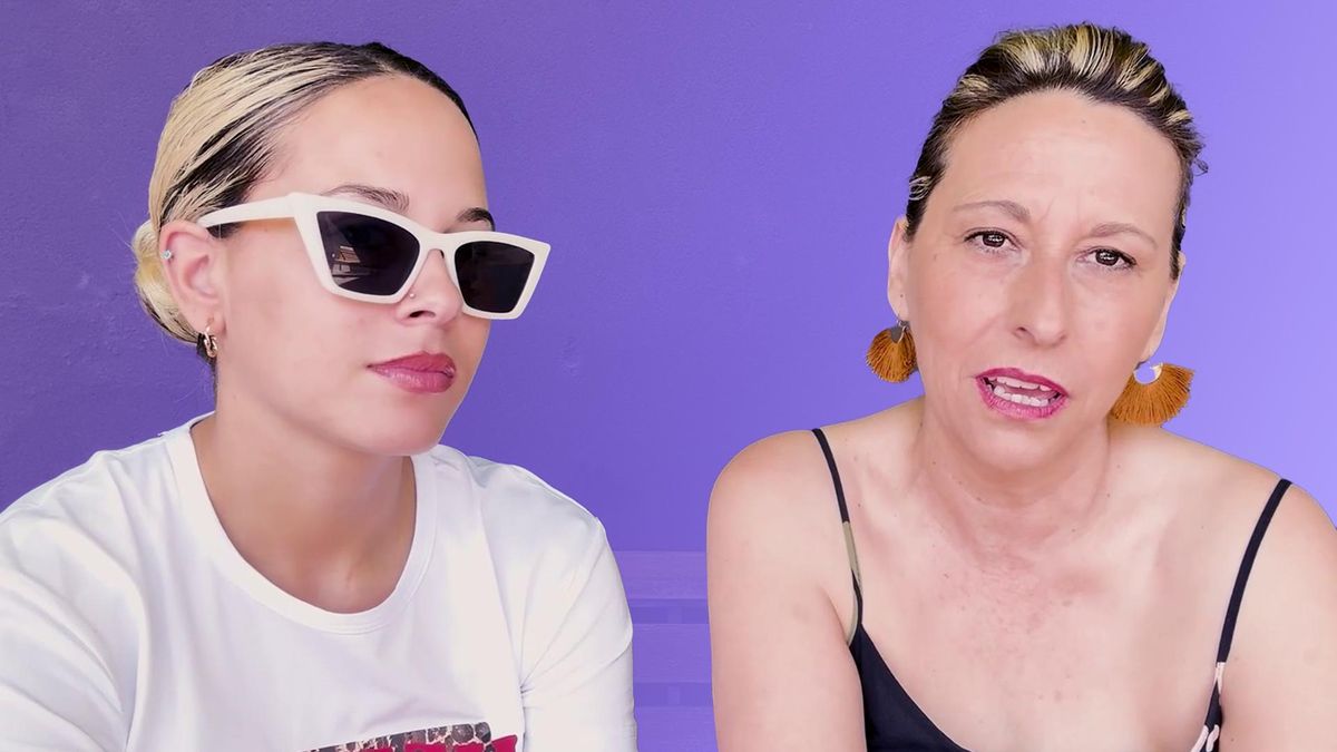 Violeta Crespo y su madre explican el proceso de quedarte embarazada ...