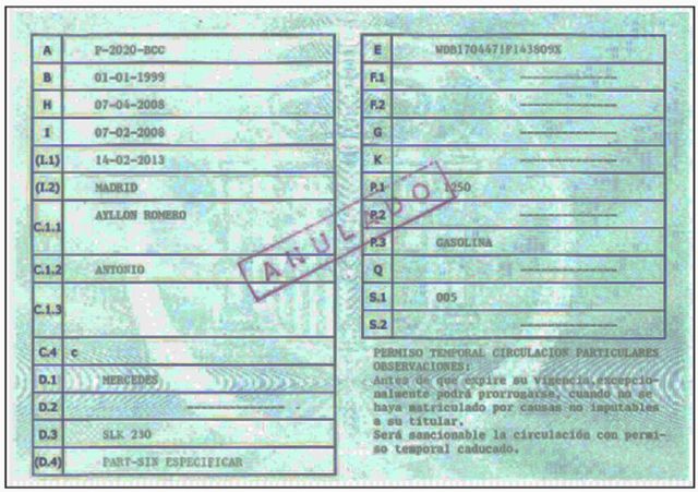 Permiso temporal de circulación: cuándo se usa y qué cubre realmente