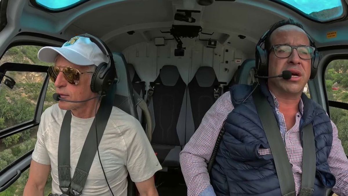 'Volando voy, volando vengo' visita una de las zonas afectadas por la ...