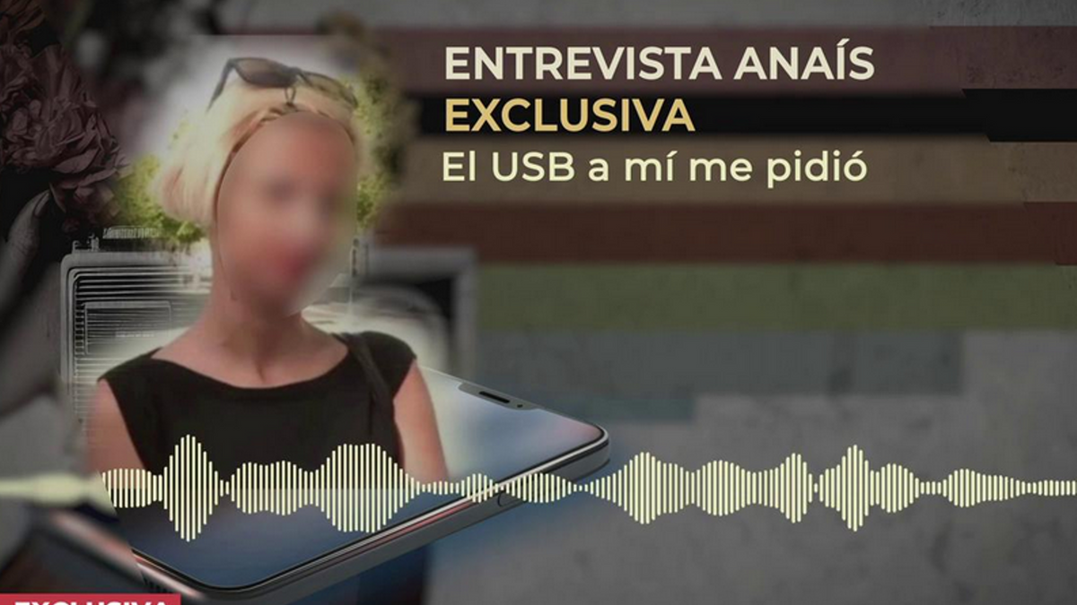 Exclusiva: Anaís confirma que Ábalos le pidió sacar el pendrive durante ...