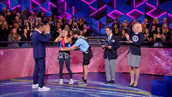 La noche de los récords: Noah y Addison ganan la final ninja