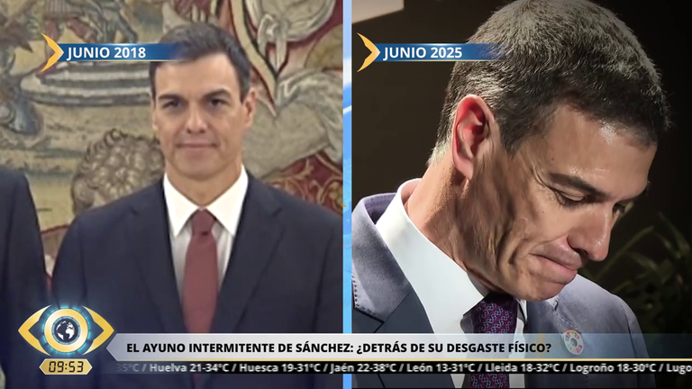 La dieta por la que Pedro Sánchez habría perdido tanto peso - La mirada ...