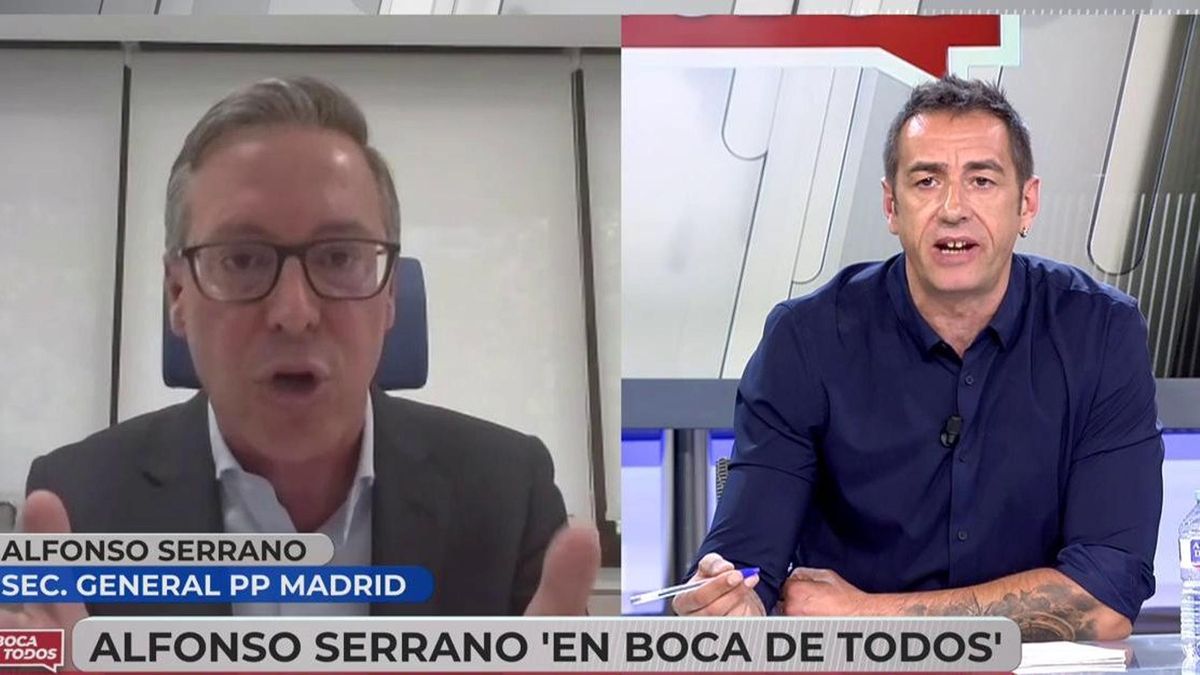 Alfonso Serrano y Emilio Delgado protagonizan un tenso cruce de reproches: "Ahora te callas"