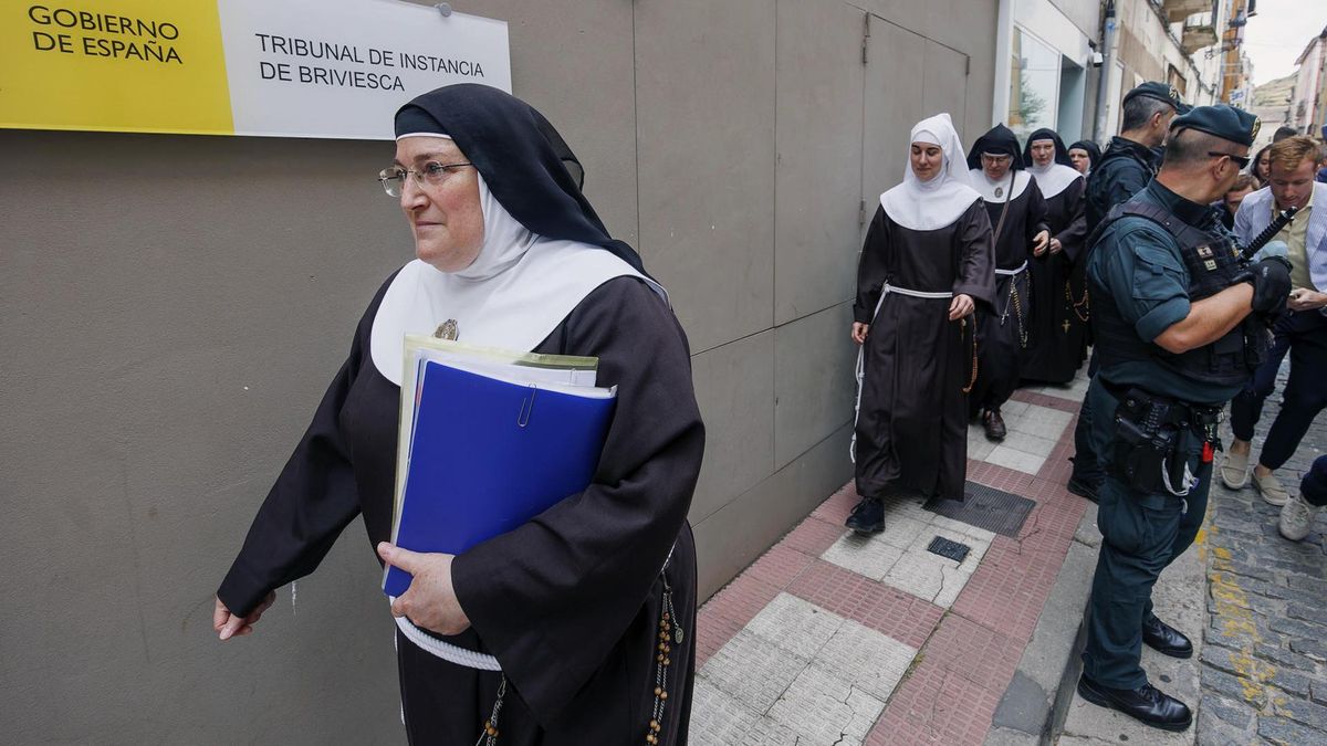 Las monjas excomulgadas de Belorado se enfrentan a un posible desahucio