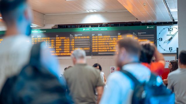Una incidencia en la señalización provoca retrasos en los trenes de alta velocidad entre Madrid ...