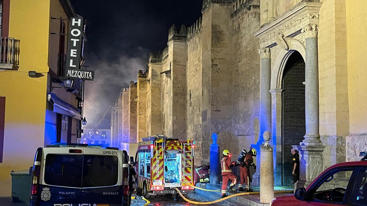 Extinguido un incendio en la Mezquita de Córdoba