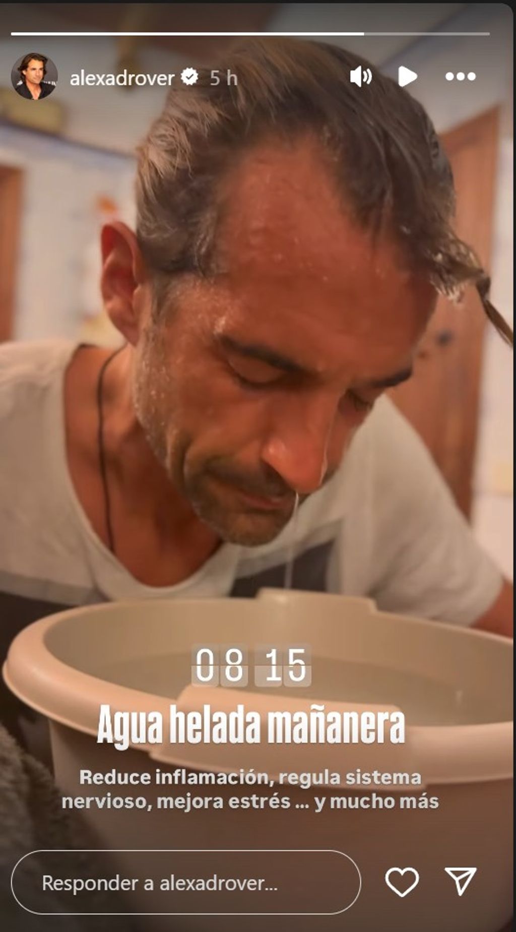 Álex Adrover comparte el secreto de su rutina facial diaria: ''Qué bien ...