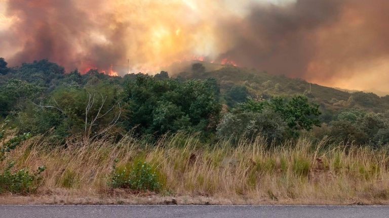 Incendio de Las Médulas, León: Carucedo pedirá la declaración de la ...