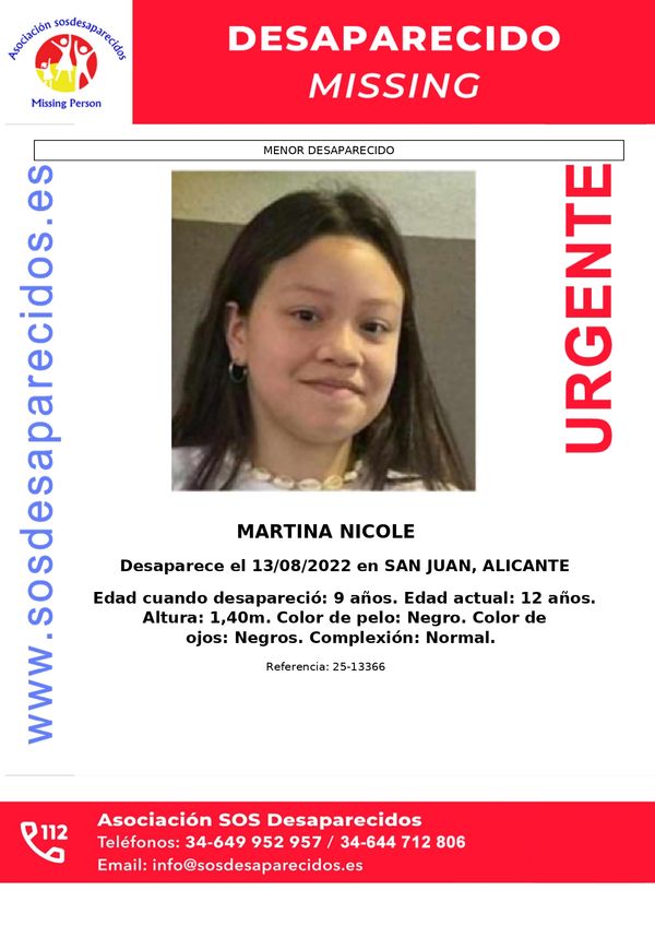 ¿Qué ocurrió con Martina Nicole? Tres años de la desaparición de la ...