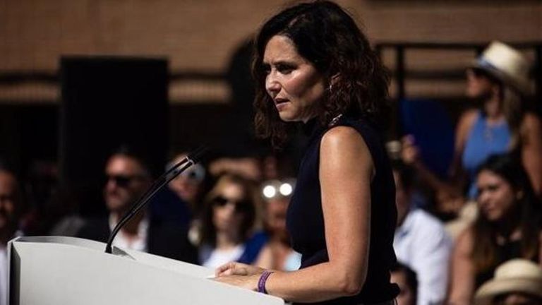 Isabel Díaz Ayuso critica la "kale borroka alentada por Pedro Sánchez y ...
