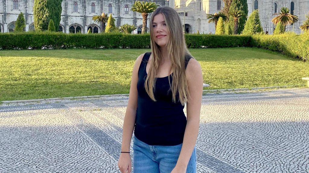 Álbum de fotos privado de la infanta Sofía en Lisboa: Casa Real lo difunde en un cambio de ...