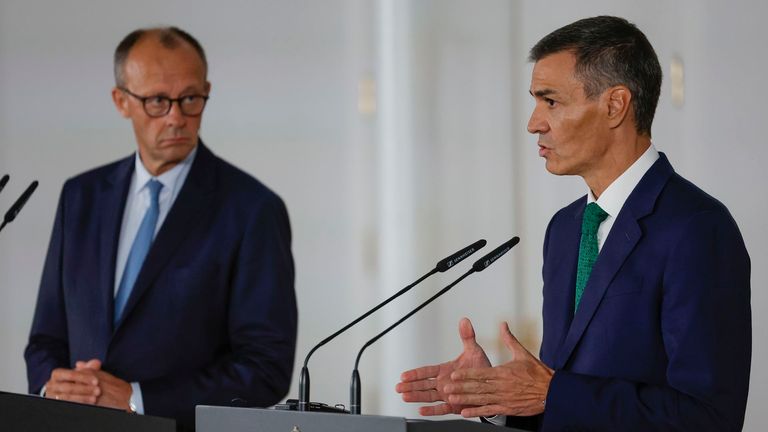 Las diferencias de Sánchez y Merz: del reconocimiento de Palestina a ...