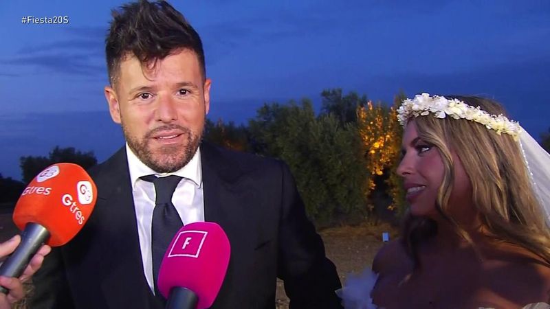 Boda Pablo López: posado del cantante junto a su mujer, Laura Rubio - Fiesta
