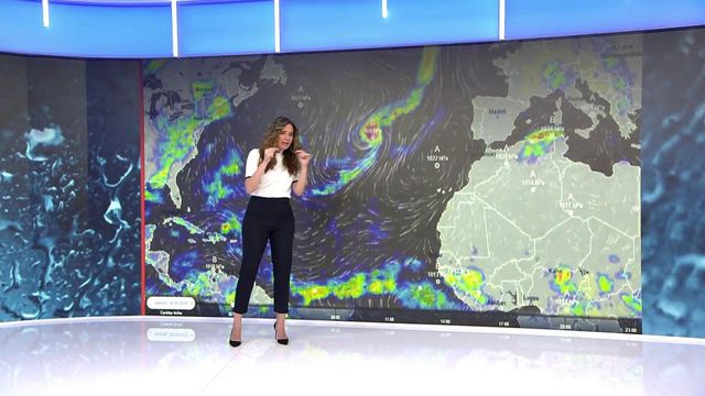 El huracán Gabrielle llega a España convertido en borrasca