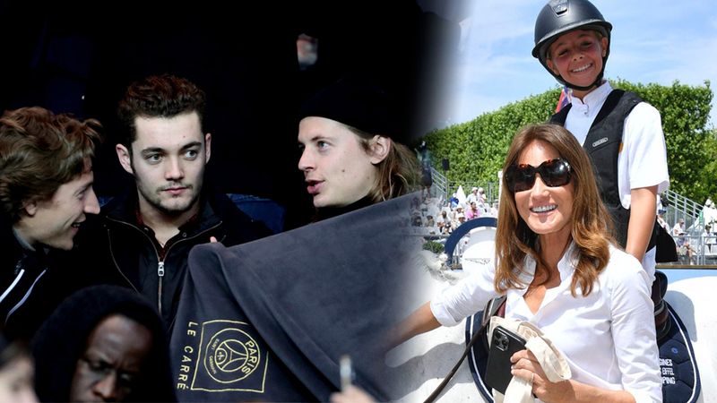 Así son Pierre, Jean, Louis y Giulia, los polémicos hijos de Sarkozy ...