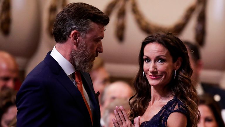 Telma Ortiz, hermana de la reina Letizia, y Gavin Bonnar se separan ...