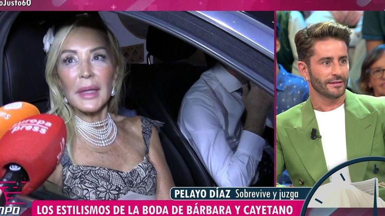 Pelayo Díaz se moja y analiza los estilismos de la boda de Cayetano ...