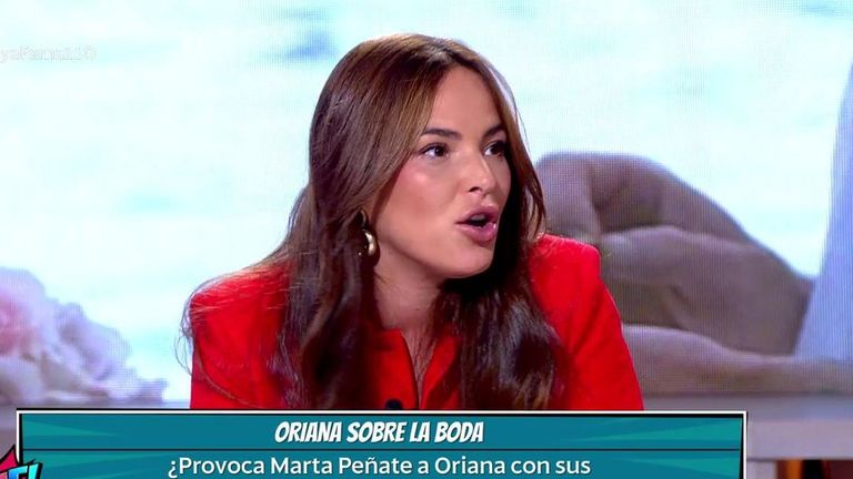 Marta Peñate contesta a Oriana Marzoli: "La 'friki' estás siendo tú ...