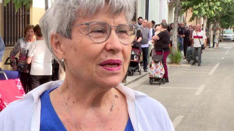 Así es Monsa, la mujer que abrió el paso a las ayudas en Pincanya, Valencia