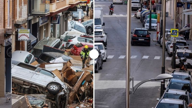 El mapa de la dana un año después: una reconstrucción muy lenta