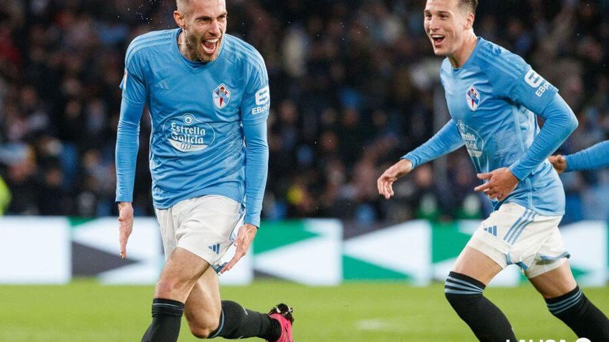 Óscar Mingueza, mejor jugador del Celta - Almería