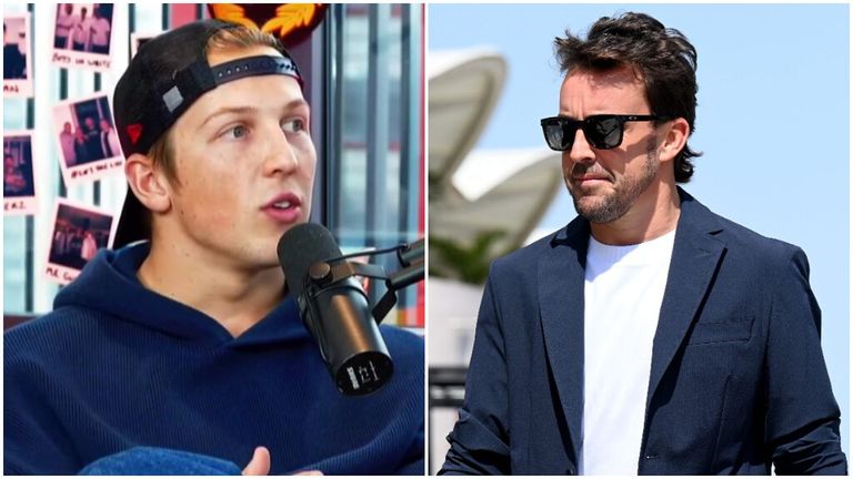 Liam Lawson, el mayor azote de Fernando Alonso