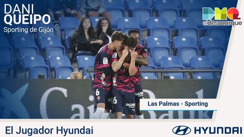Queipo, el Jugador Hyundai del Las Palmas - Sporting