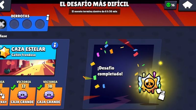 Brawl Stars: 'El desafío más difícil': fecha, mapas y recompensas