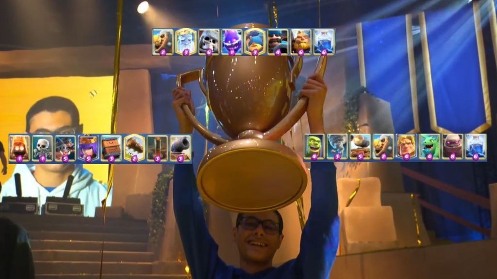 Los 10 mazos de Mohamed Light, campeón del mundo de Clash Royale