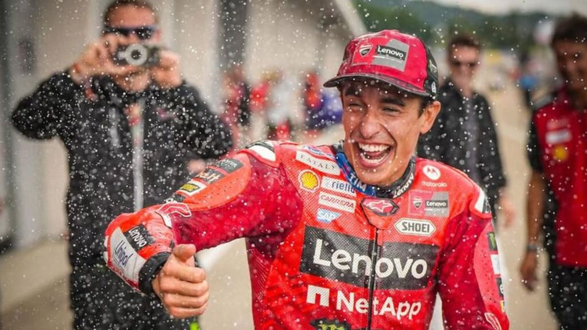 Marc Márquez no quiere hablar de título y dice ver el vaso "medio vacío"