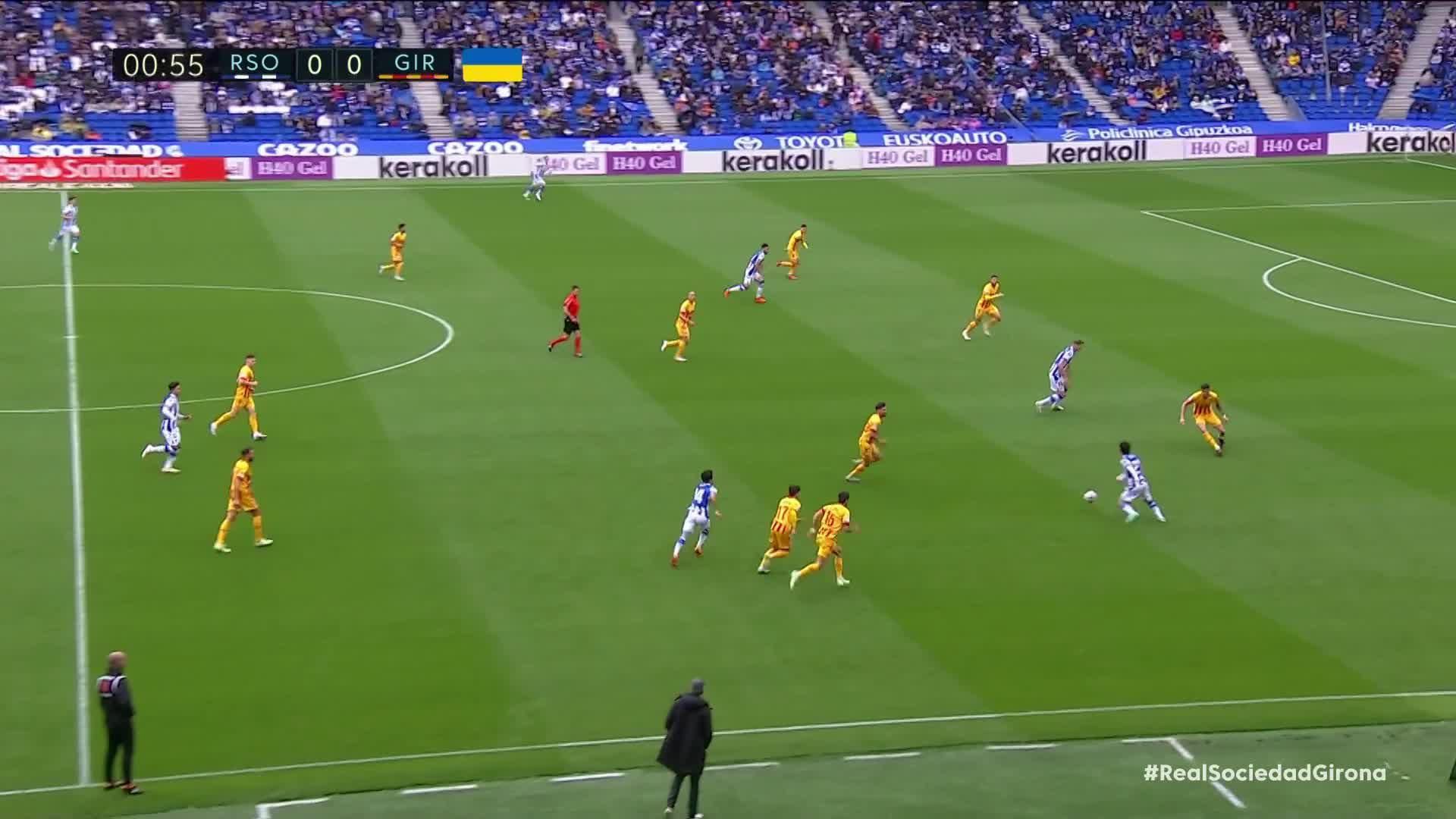 Real Sociedad - Girona: resumen, goles y análisis del partido