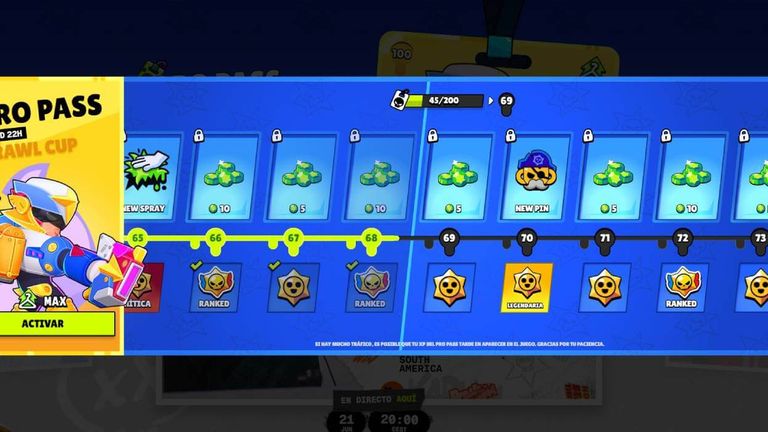 Brawl Stars: toda la XP del Pro Pass recibida en Finales Mensuales