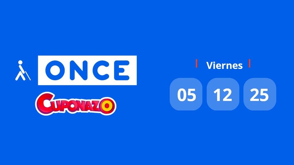 Comprobar Cuponazo de la ONCE: número premiado del 5 de diciembre de 2025
