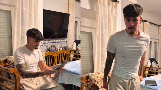 Álvaro imita a Mayeli por su enfado al ver sus imágenes con Érika - La isla de las tentaciones 9