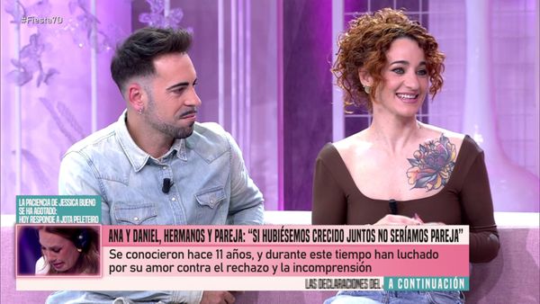 Ana y Daniel, hermanos y pareja, recuerdan de su inusual historia de amor
