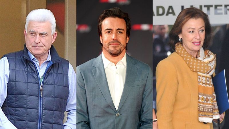 Los padres de Fernando Alonso, que va a ser padre de su primer hijo con ...