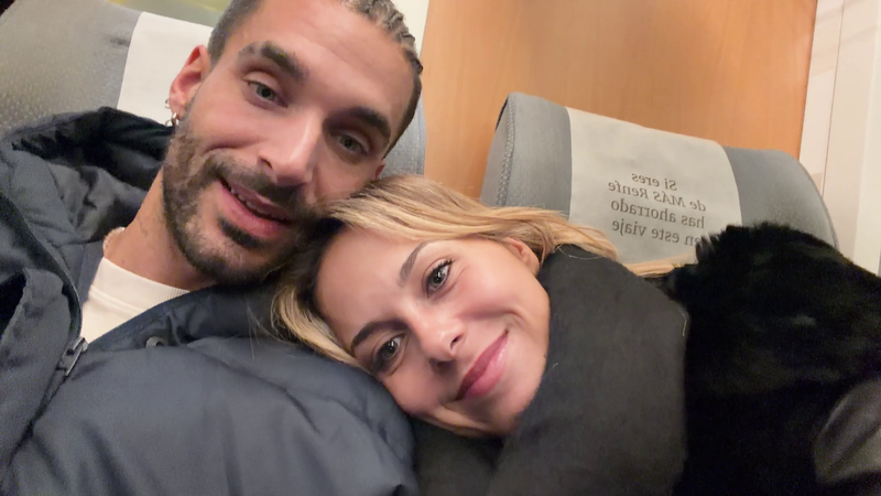 Violeta Crespo se somete a un test de embarazo con Edi Insua - Gran Hermano