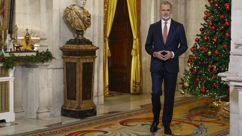 Los partidos políticos reaccionan al discurso de Navidad del rey Felipe VI